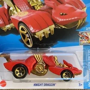 Toys | Hot Wheels Knight Draggin Chinese New Year Of The Dragon Red ...
